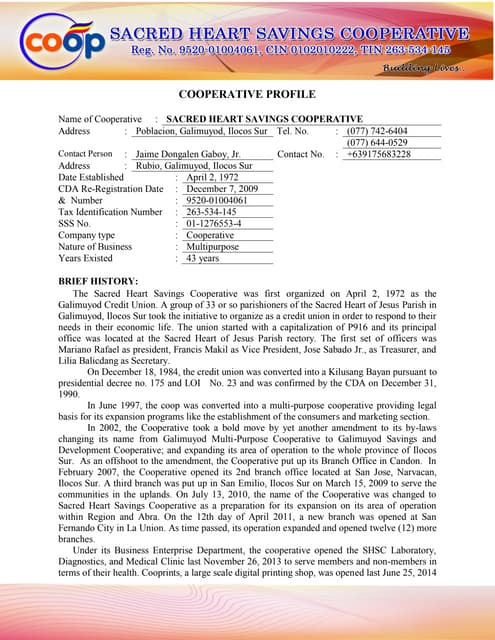 Cooperative Pledge | PPT