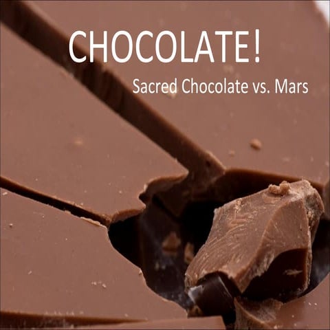 Sacred Chocolate VS Mars | PPT