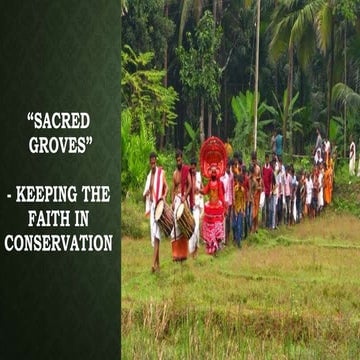 Sacred groves | PPTX