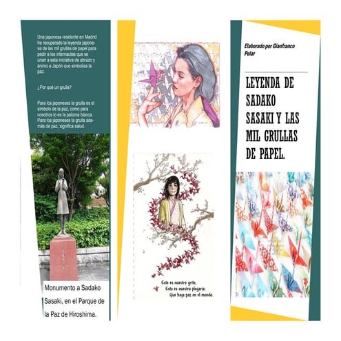 Sadako Sasaki y las mil grullas de papel | PDF