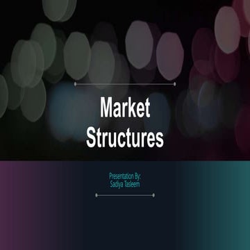 Market Structure | PPT