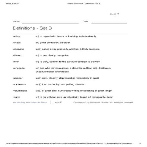 Sadlier Connect™ - Definitions - Set B.pdf