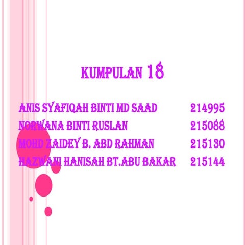 (Sadn1013 h) kump 18 | PPTX