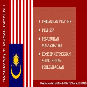 SADN1013(E): Tugasan Individu | PPT