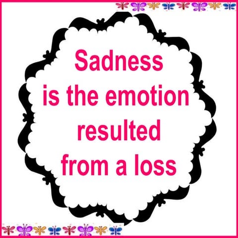 Sadness flies away on the wings of time. | PPTX