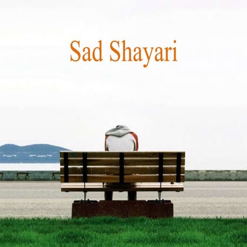 Sad Shayari ( Mere Shabd hi mere Dard ) | PPTX