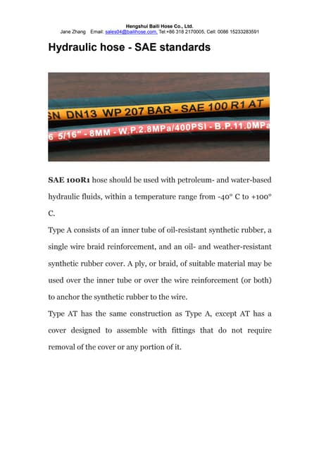 J-FLEX 4 SAE 100R4 Hydraulic Hose - Aromatic Resistant Hydraulic Return ...