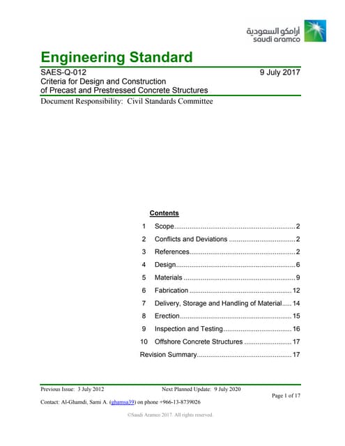 Saudi Aramco Engineering Procedures (SAEP)1 | PDF | Civil Engineering Industry | Industries