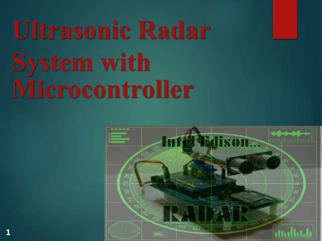 Arduino Radar System Pptx