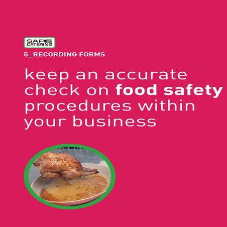 Food Receiving process | PDF