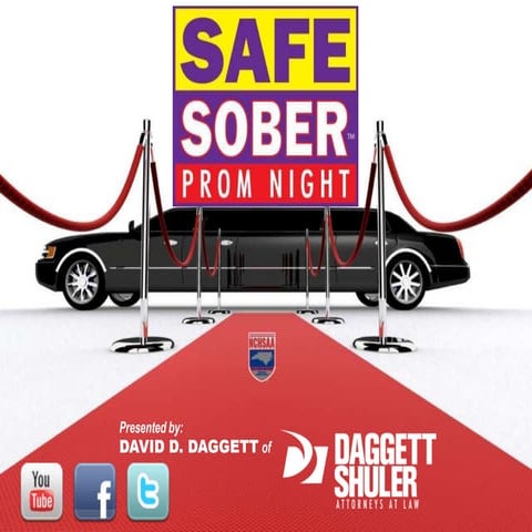 Safe Sober Prom Night powerpoint presentation. The Raod to Success! | PPTX