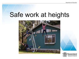 Presentation working at height | PPT