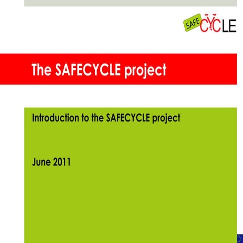 Safecycle Project Presentation | PPT | Cycling | Sports