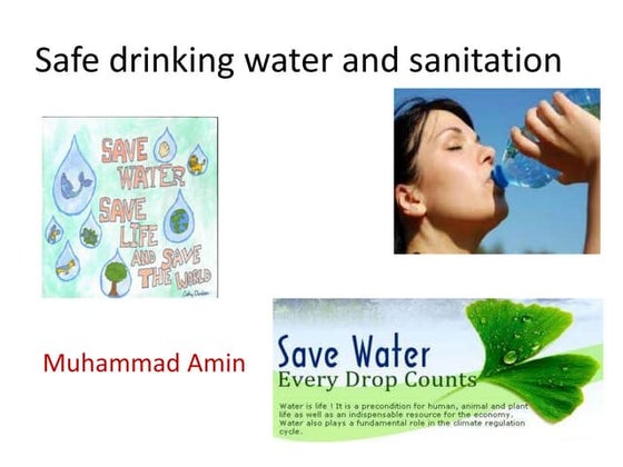 clean water and sanitation | PPTX