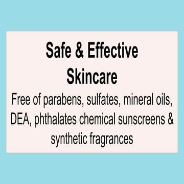 Safe & Effective Skincare | PPTX