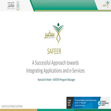 SAFEER - 11-05-2015 | PPT