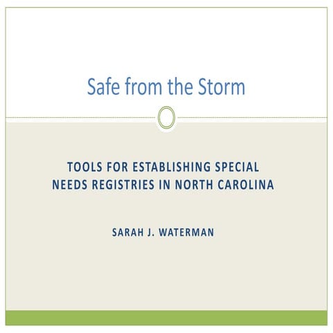 How to Identify the At-Risk Population in Your Community | PDF