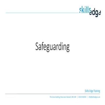 Safeguarding | PPT