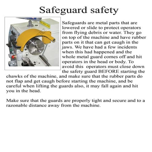 Safeguard safety 2 | PDF