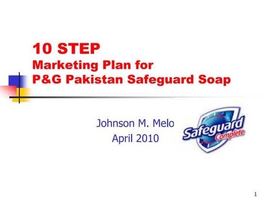 Marketing of Commander safeguard (soap) | PPT