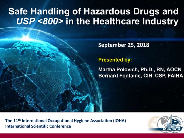 Management of spillage of cytotoxic drugs | PPTX