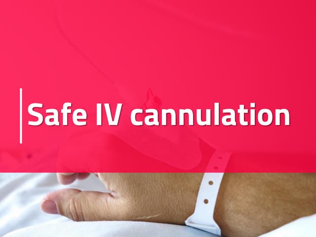 Introduction to the Visual Infusion Phlebitis (VIP) score | PDF