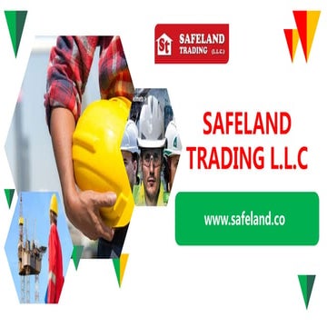 Safety equipment suppliers in dubai | PPTX