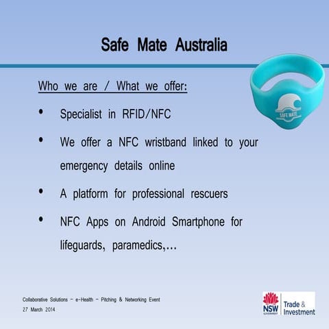Collaborative Solutions eHealth Event - Safe Mate Australia | PPT