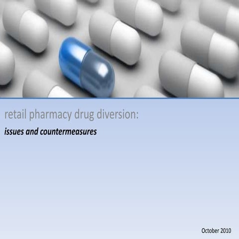 Description and comparison of drug diversion in pharmacies by ...