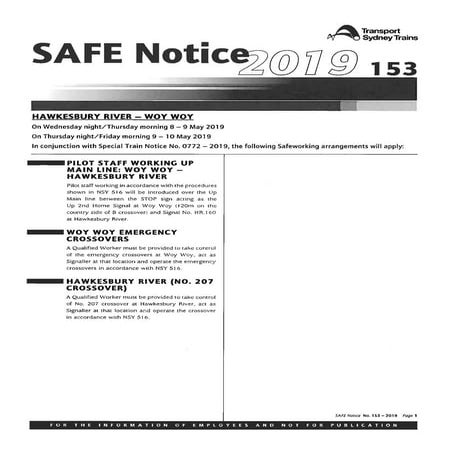 Safe tracks july 07 | PDF