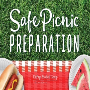 Safe Picnic Preparation | PDF