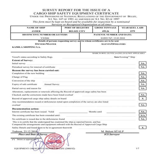 Safeq 500 report | DOC