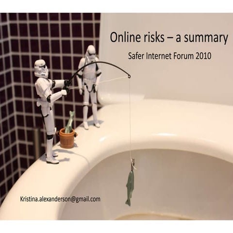 Online risks - a summary (Kristina Alexanderson) | PPTX | Internet ...