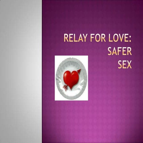 Safer Sex Presentation Pptx