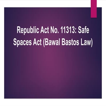 SAFE SPACES ACT .pptx