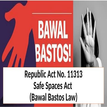 SAFE SPACES ACT .pptx