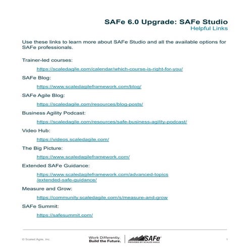 SAFe Studio Links.pdf