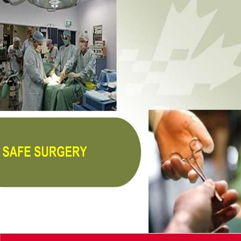 Safe surgery | PPTX