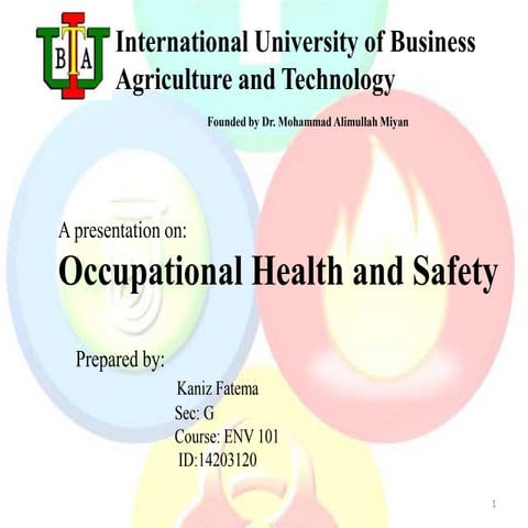 Occupational Safety and Health | PPT