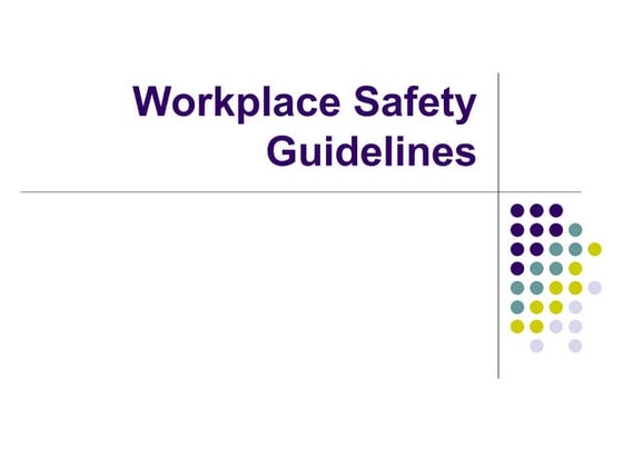 New Employee Safety Orientation | PPT | Human Resources | Business