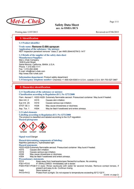 MSDS OF CARBON DIOXIDE GAS, SAFETY PRECAUTION WHILE HANDLING CO2 | PDF