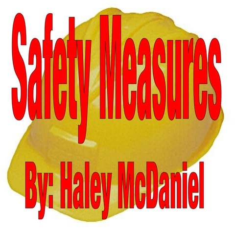 Safety Measures | PPT