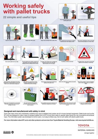 Working Safety With Forklift Stacker | PDF