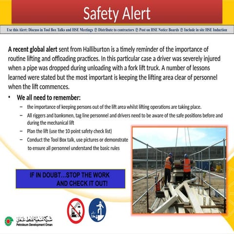 safety Alert Safety bulletin flash news.pptx