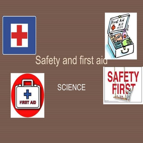 Safety and first aid | PPTX