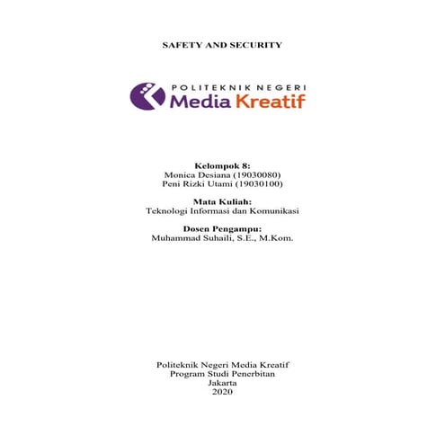 Safety and security computer | PDF