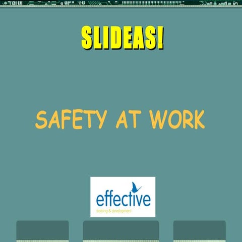 Safety at Work | PPT