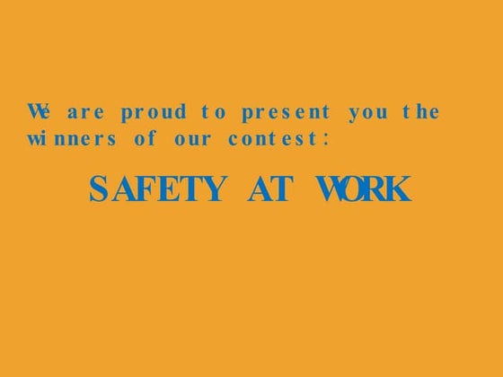 Safety Awards | PDF