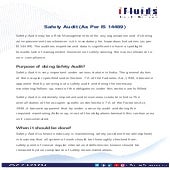 Safety audit | PDF