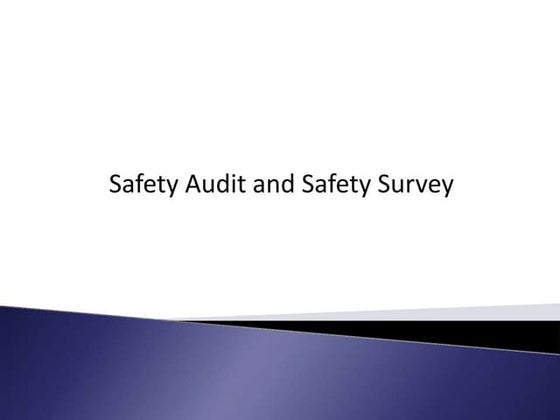 safety audit.ppt